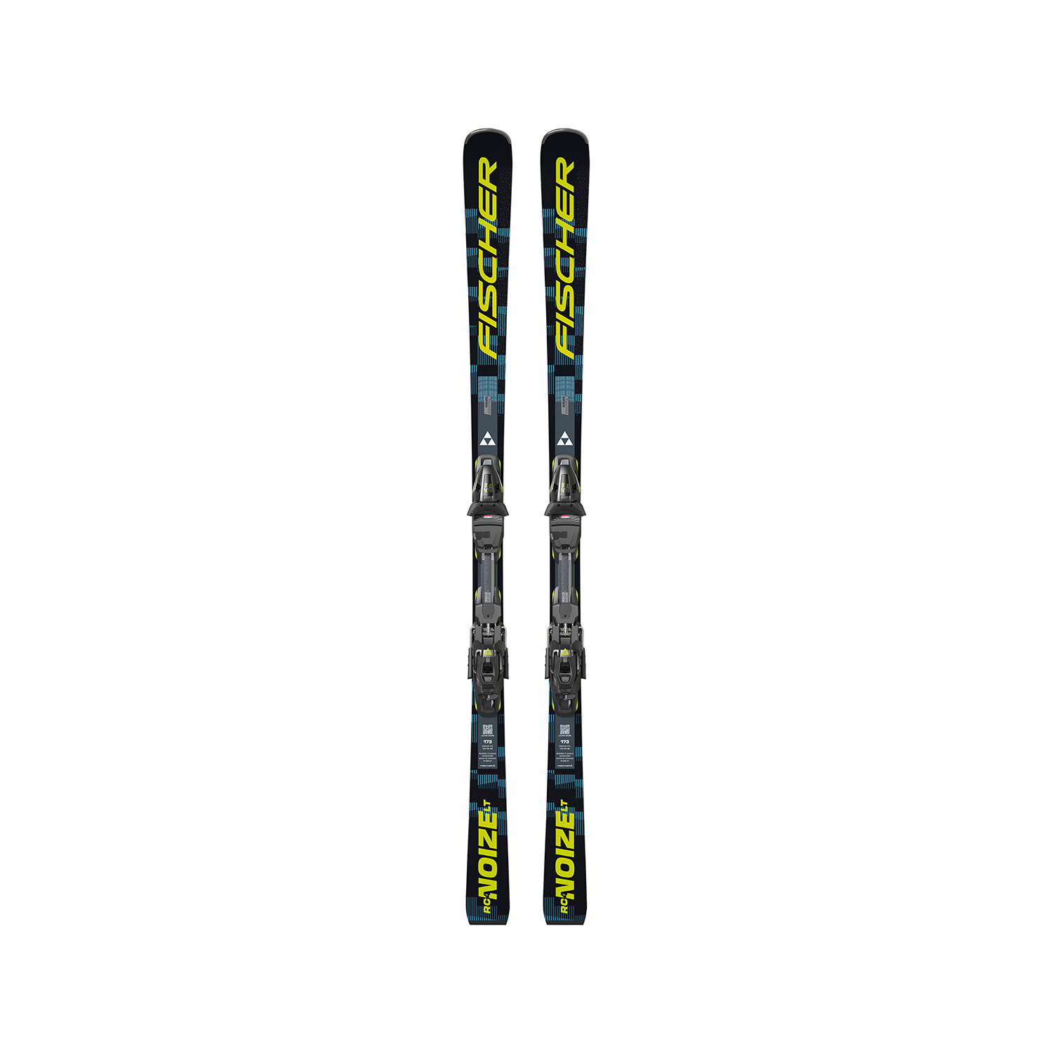 Горные лыжи с креплениями Fischer RC4 Noize LT + RC4 Z12 PR 25/26 , для мужчин , Синий