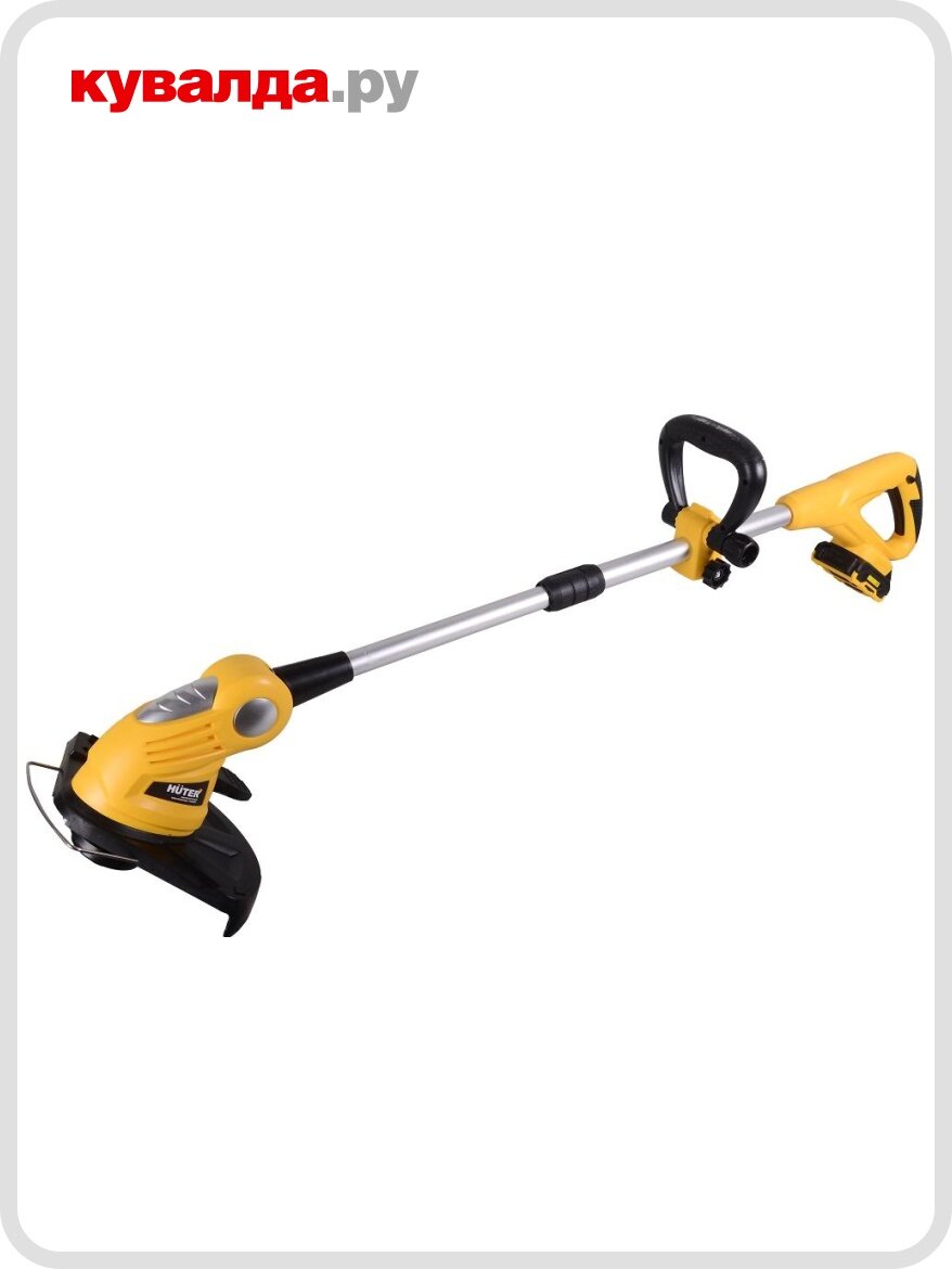 Аккумуляторный триммер HUTER GET-20-2Li (GET-18-2Li) (с АКБ 2А. ч и ЗУ в комплекте)