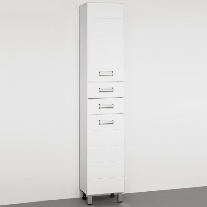 Шкаф-пенал Style Line Ирис 36 белый