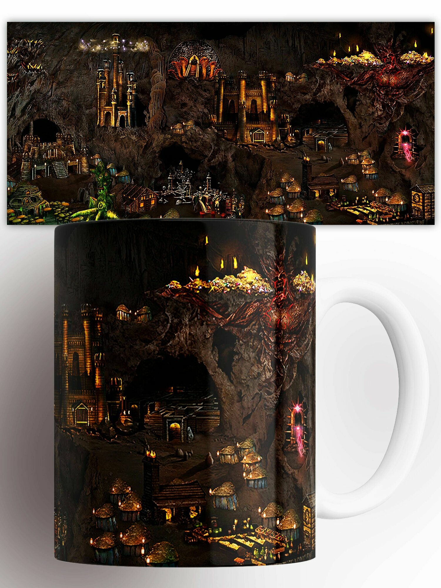 Кружка Герои Меча и Магии 3 Heroes of Might and Magic III 330 мл