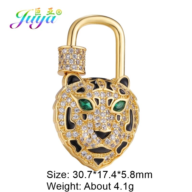 Juya Кулон-замок с пантерой, Gold