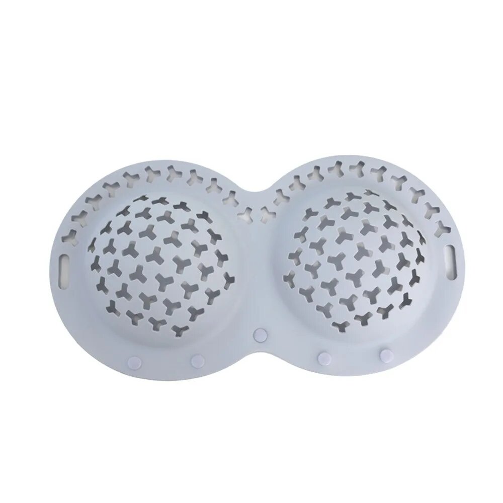 Силиконовый чехол для стирки бюстгальтеров Белый, Grey