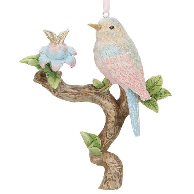 Елочная игрушка Райская Птичка - Ciels de Nacre 13 см, Goodwill (Гудвилл), D42091-1