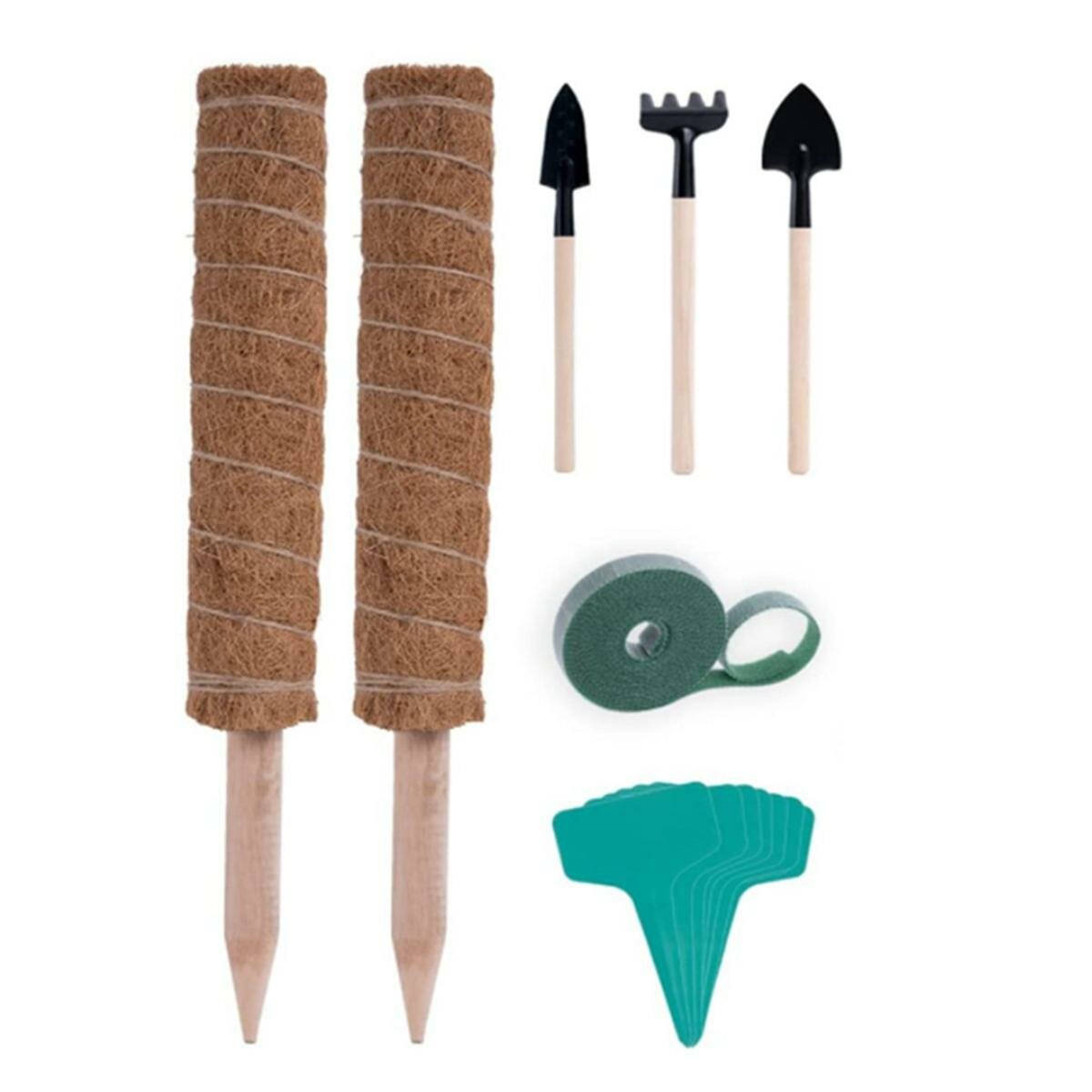 Моховые столбы для вьющихся растений, садовые инструменты, этикетки для растений с моховыми палочками для вьющихся расте