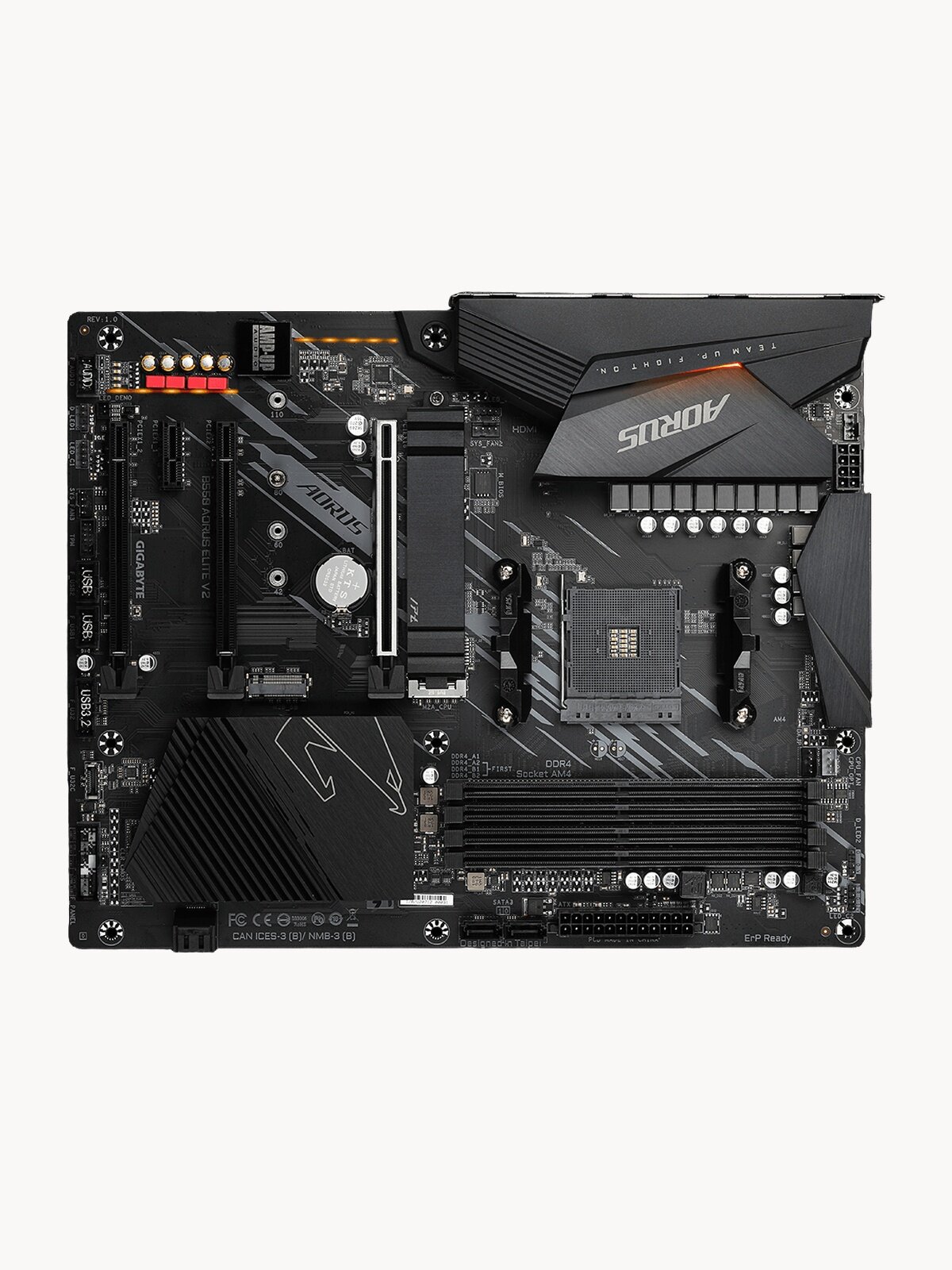 Материнская плата Gigabyte B550 AORUS ELITE V2 (AM4, ATX)
