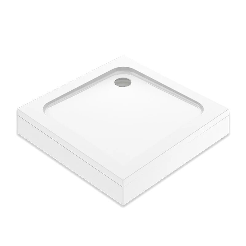 Поддон для душа Melodia della vita Cube 20658 80x80 см, акриловый, квадратный, низкий, российский