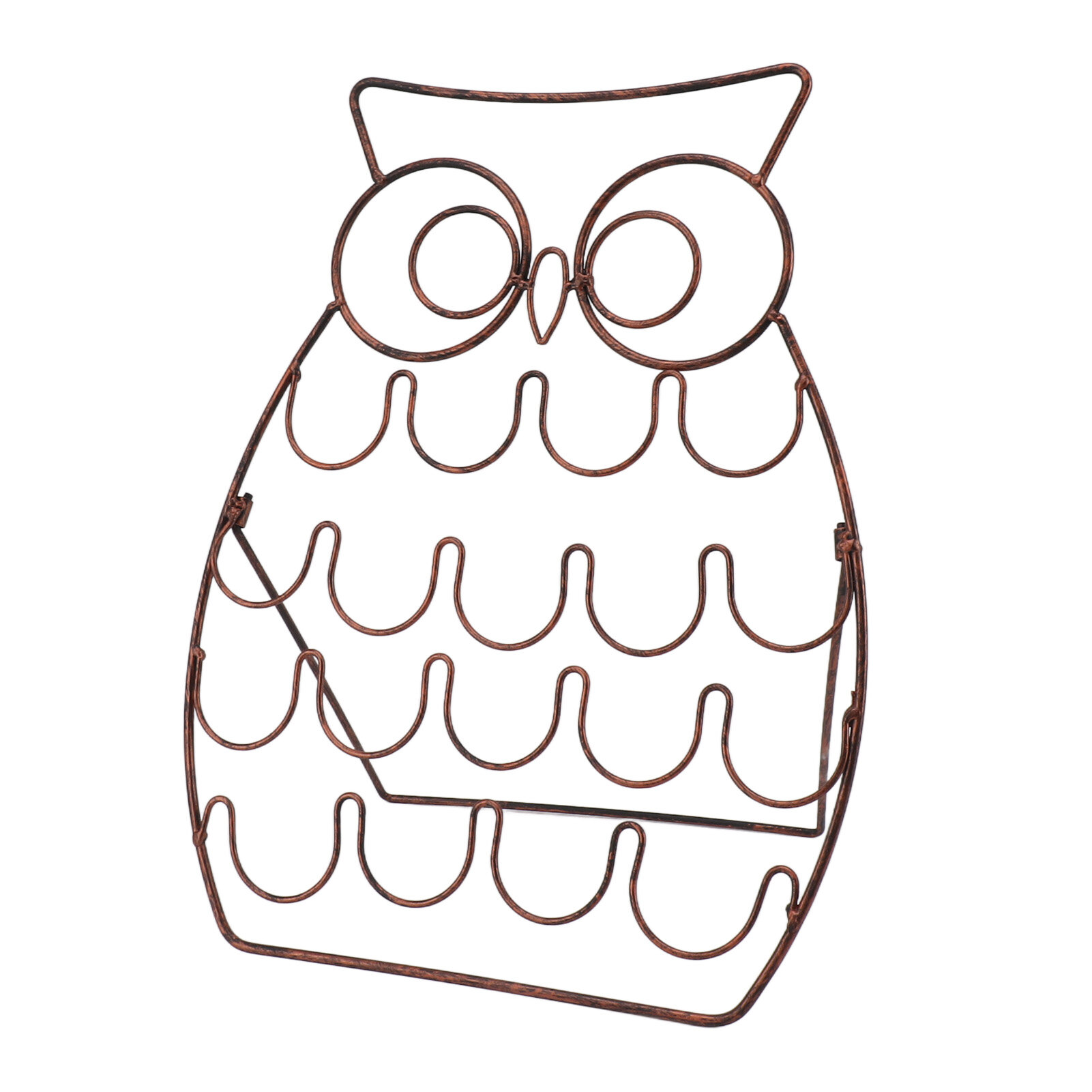 Держатель для кофейных капсул, органайзер для хранения кофейных капсул, подставка, большая емкость, кухонный держатель для кофейных капсул для столешницы, в форме совы, золото