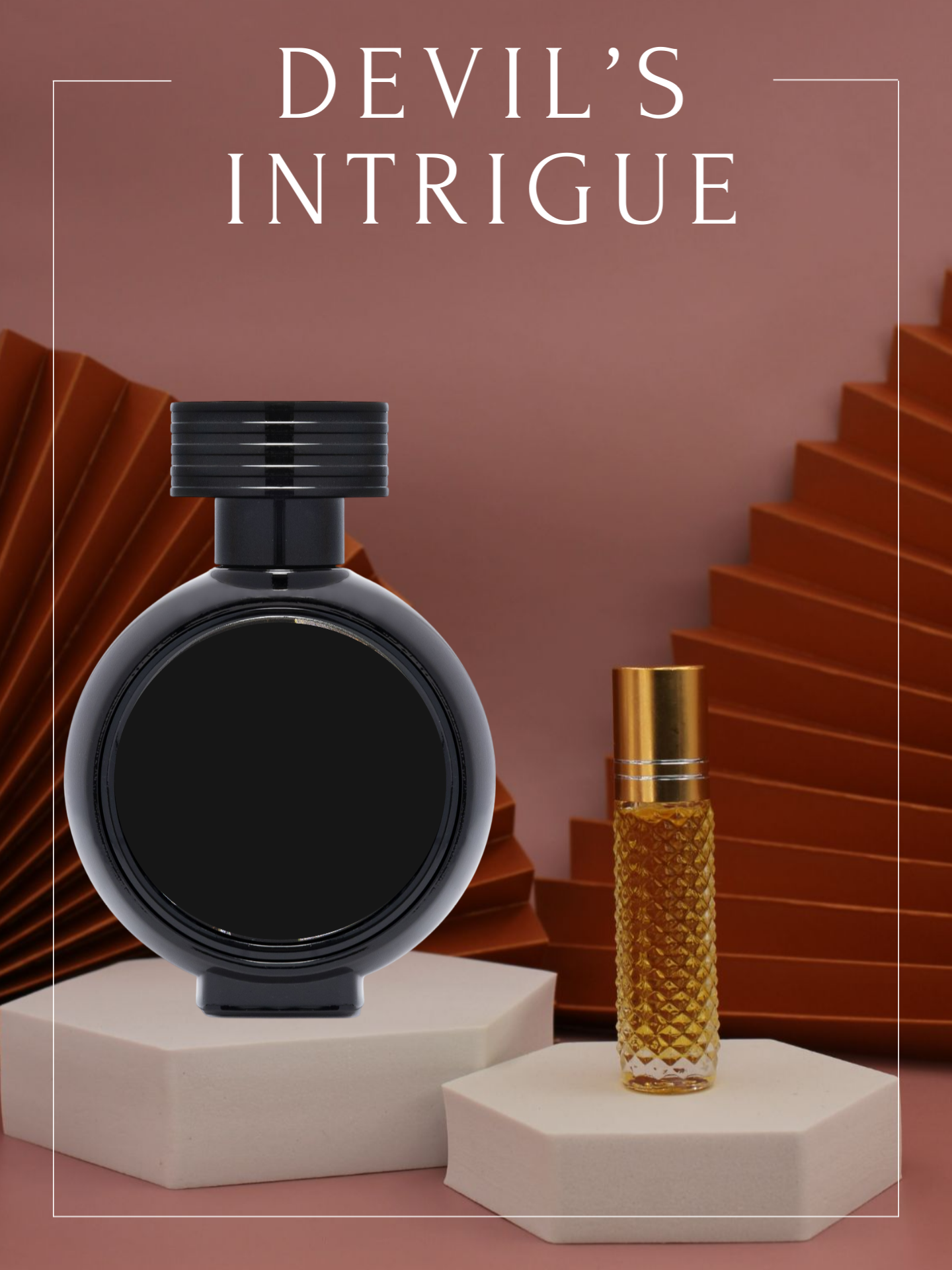 Духи масляные Devil’s Intrigue; Timeless Perfume; Дэвилс Интриг; Интриги Дьявола роликовый флакон 8 мл