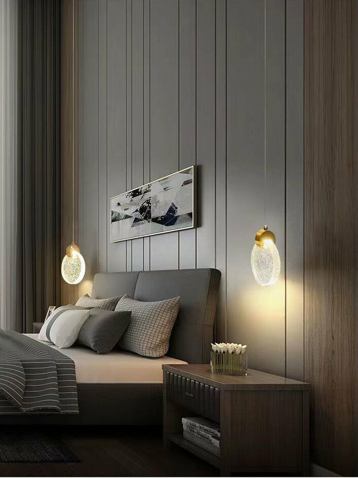 Люстра LJHI, LED, регулировка цветовой температуры, 3 режима, золотой