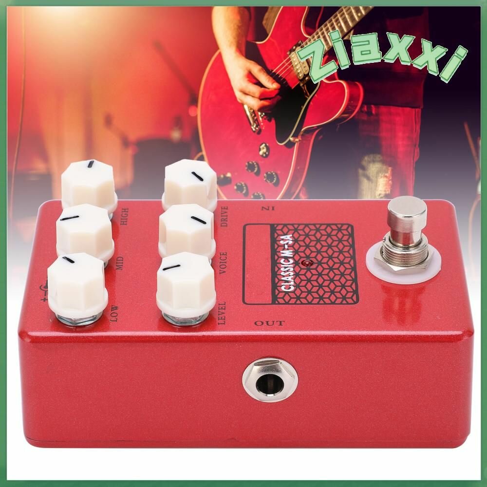 Аналоговые эффекты, 6 ручек управления для гитарных усилителей и домашних студий