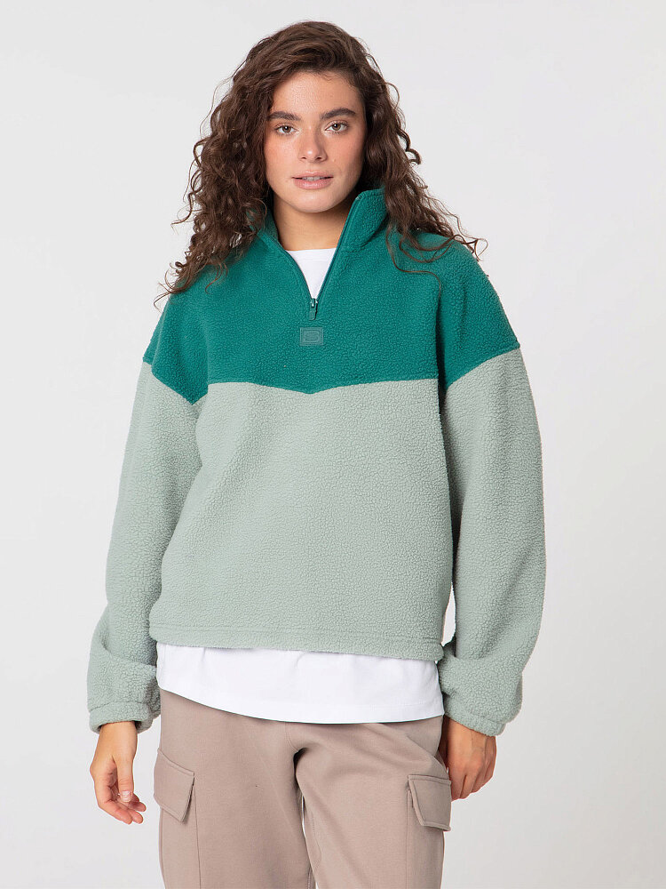 Толстовка STREETBEAT Anorak Half-Zip Sherpa Fleece