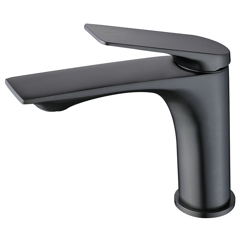 Смеситель для раковины Azario Lursy AZ-K1049GR серый графит