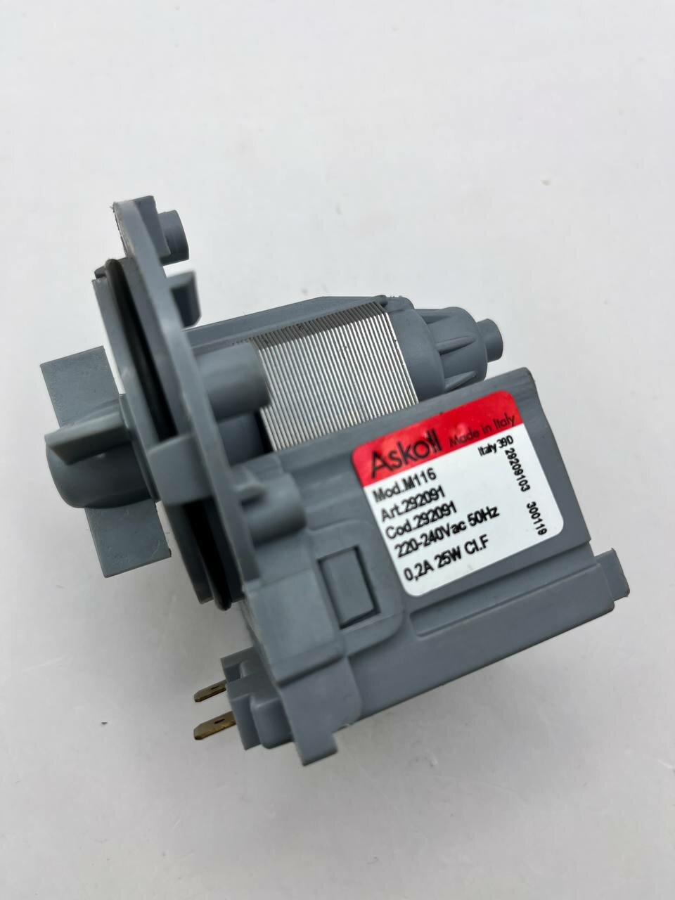 Насос (помпа) для стиральной машины. Askoll M116 Медь