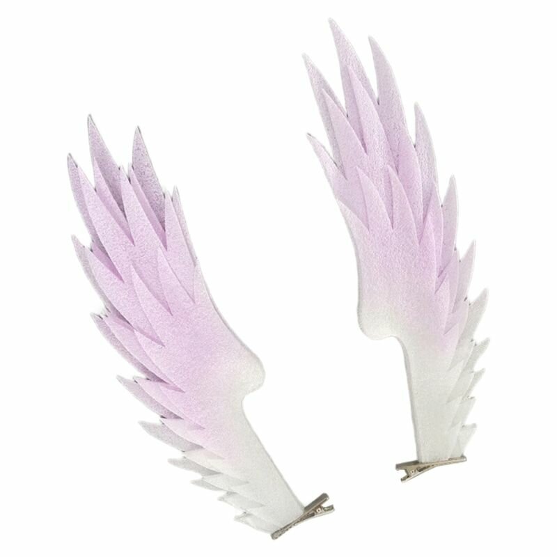 Головной Убор Из Перьев Робин Эар, Ангела-Бело-Фиолетовый