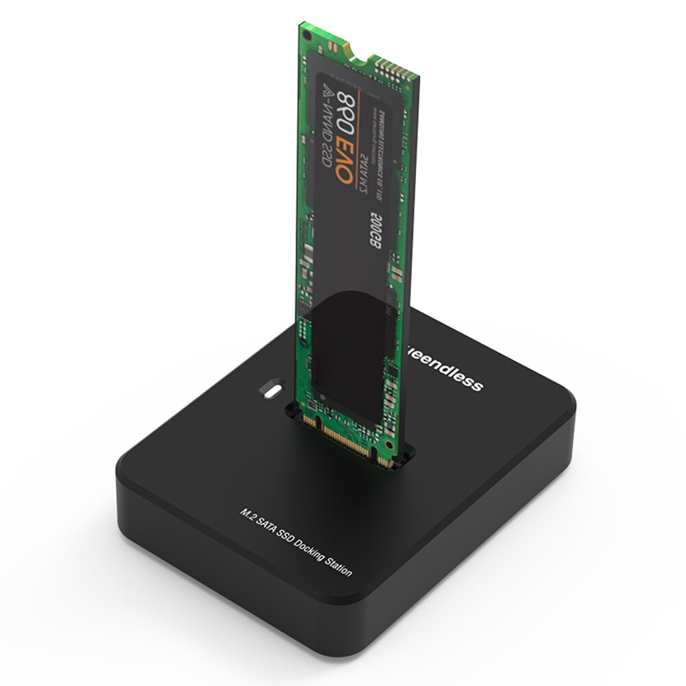 Внешний SSD-накопитель Blueendless SD03A для M.2 NVMe и SATA, скорость передачи 10 Гбит/с, алюминиевый корпус