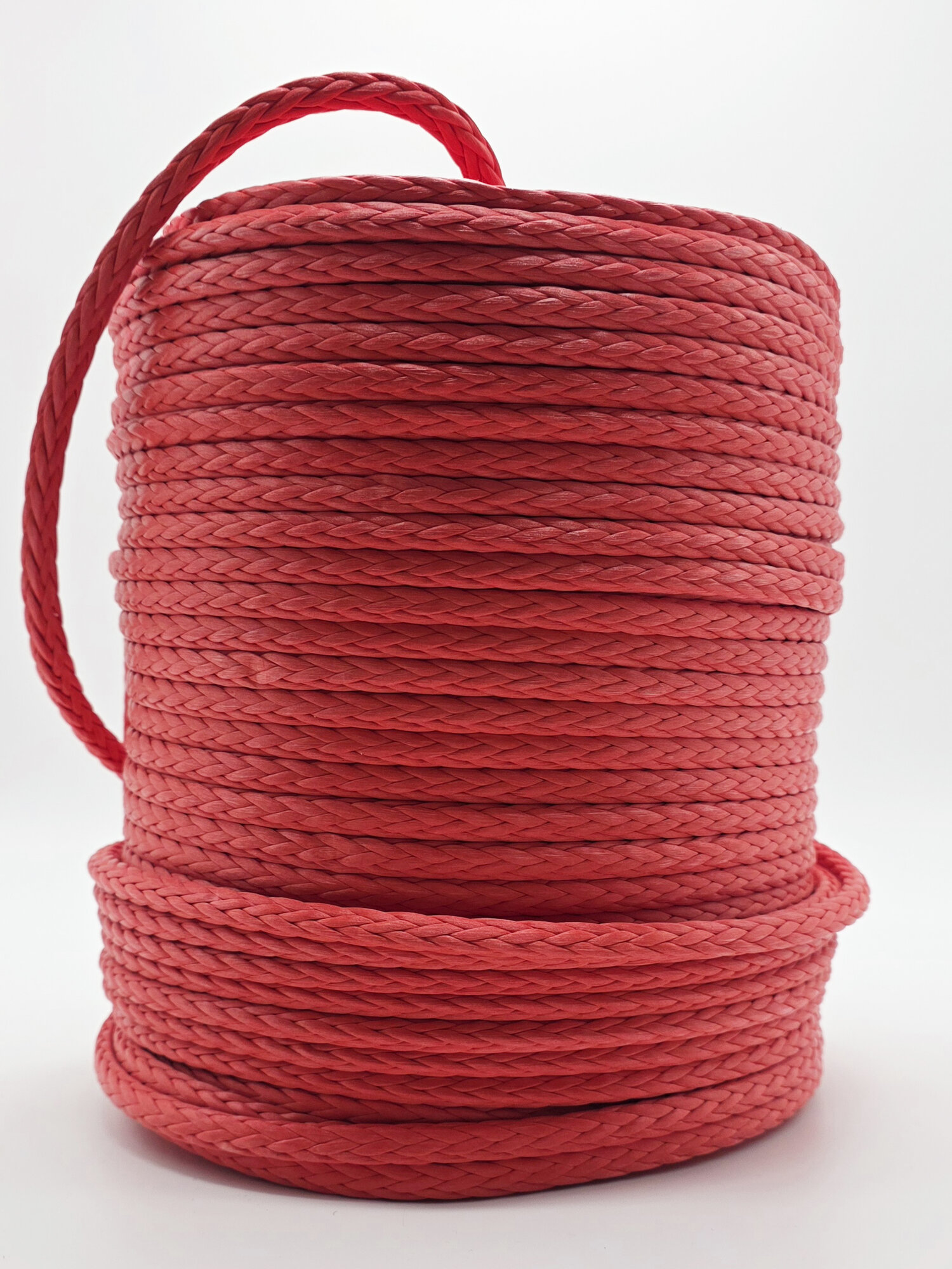 Синтетический трос для лебедки 12мм на отрез 12 тонн / Кевларовый трос. 5 метров