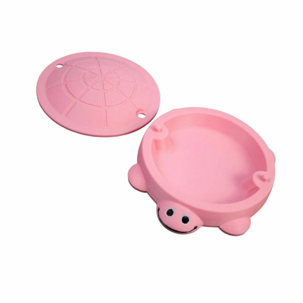 Песочница для мини-черепах-Розовая