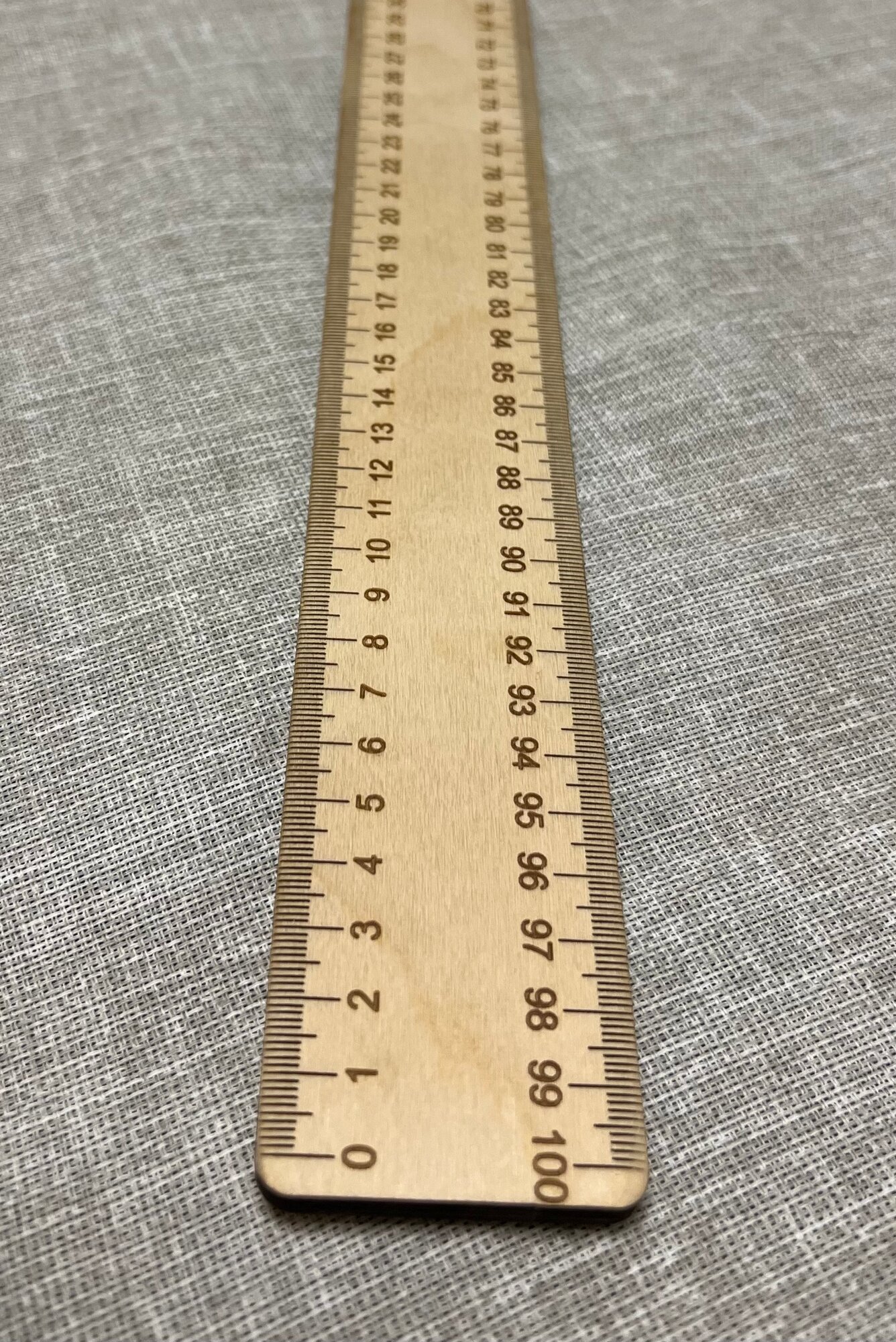 Метр портновский деревянный