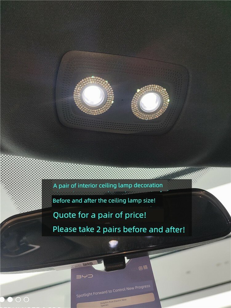 BYD Dolphin внутреннее освещение потолок декоративное каменное кольцо пара комплект для всех годов