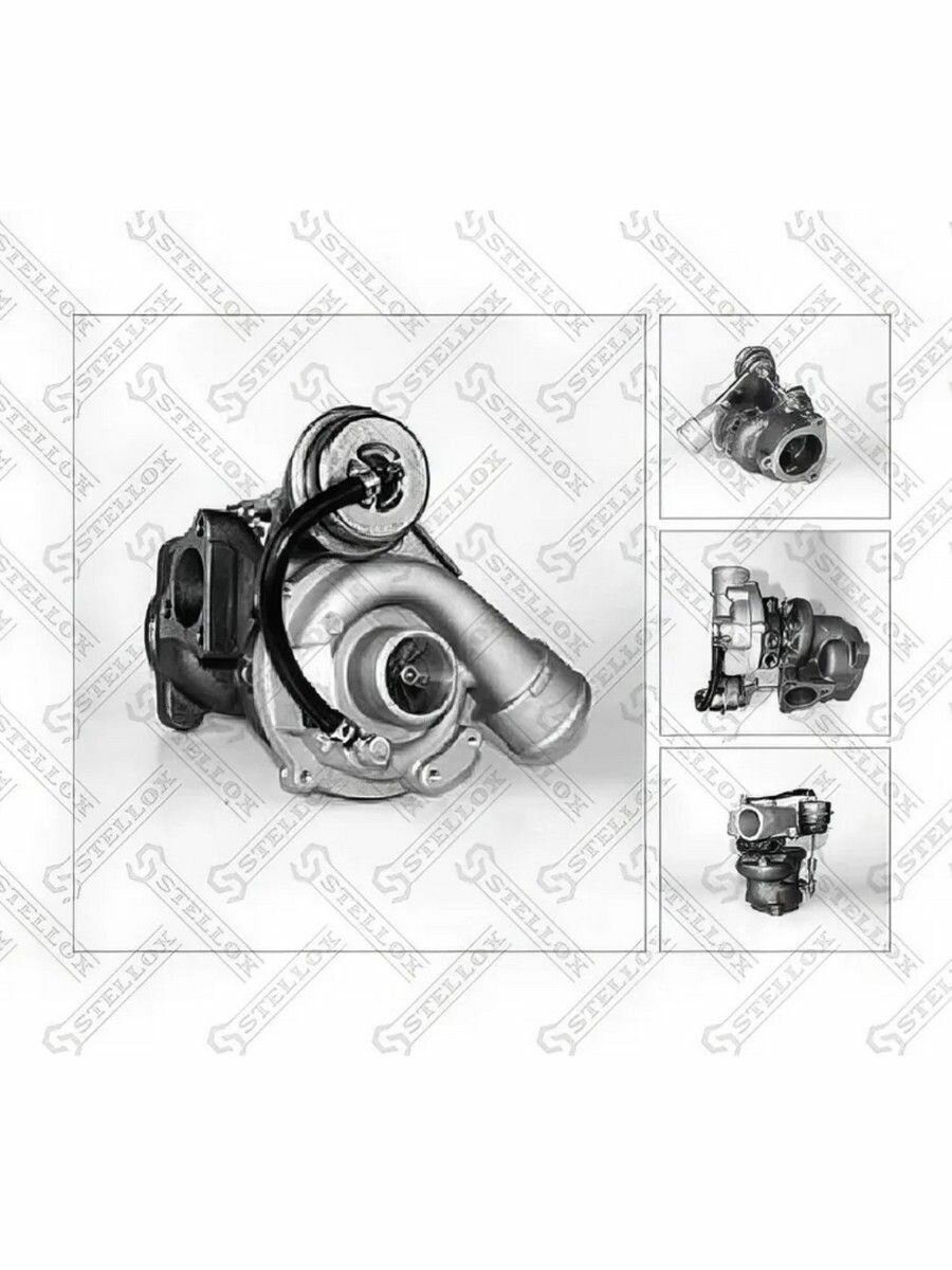 Турбокомпрессор для а/м AUDI A4, A6; VW Passat / Ауди А4, А6, Фольксваген Пассат, STELLOX 1080301SX