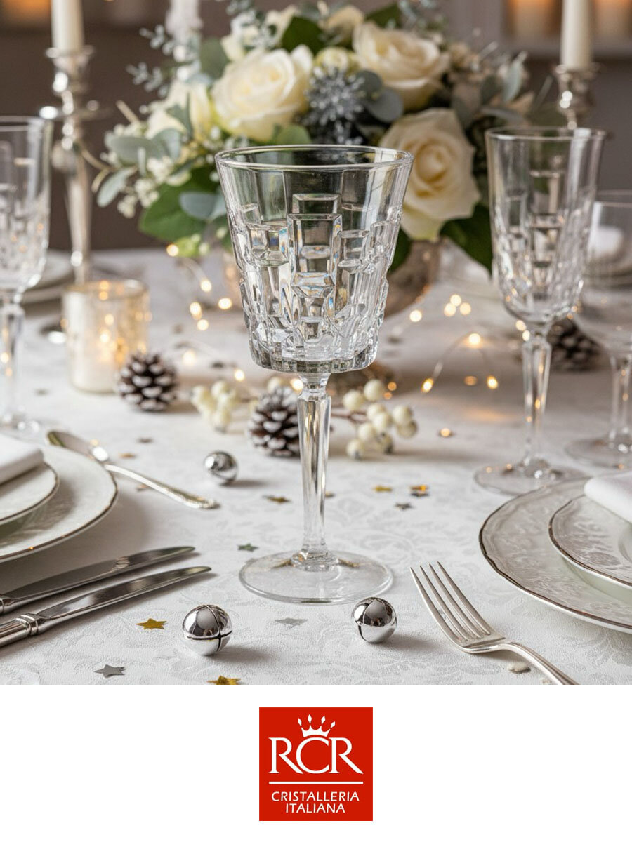 Набор бокалов для красного вина RCR Cristalleria Italiana Etna, 280 мл, 6шт