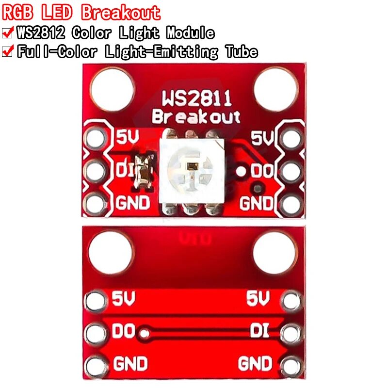 Набор из 10 модулей WS2812 RGB LED для Arduino