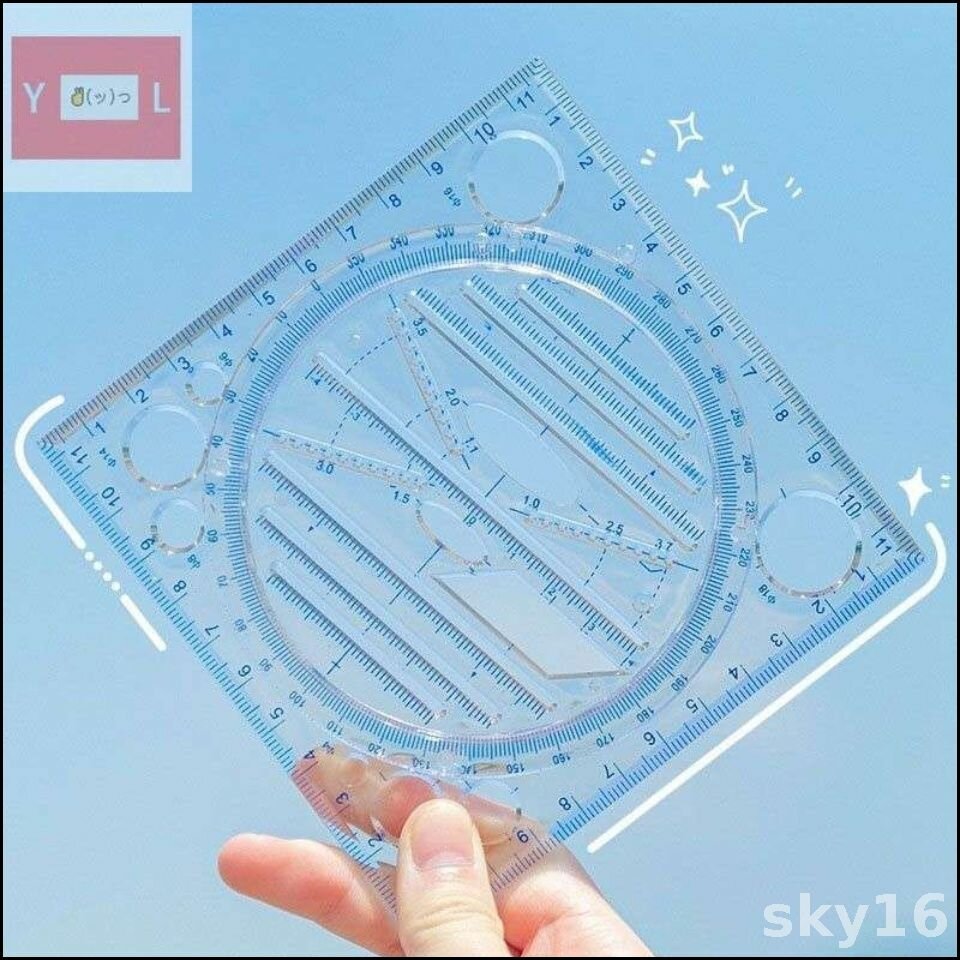 Многофункциональная линейка для рисования