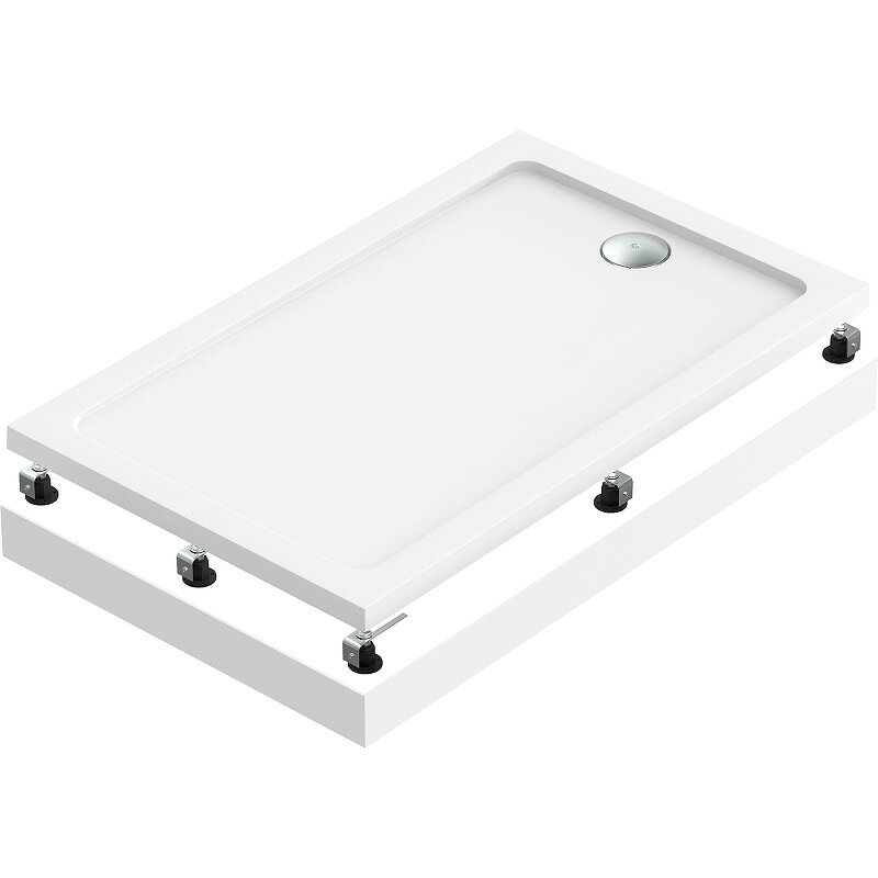 Акриловый поддон для душа Bas Олимпик 130х80 ПН00058 Белый