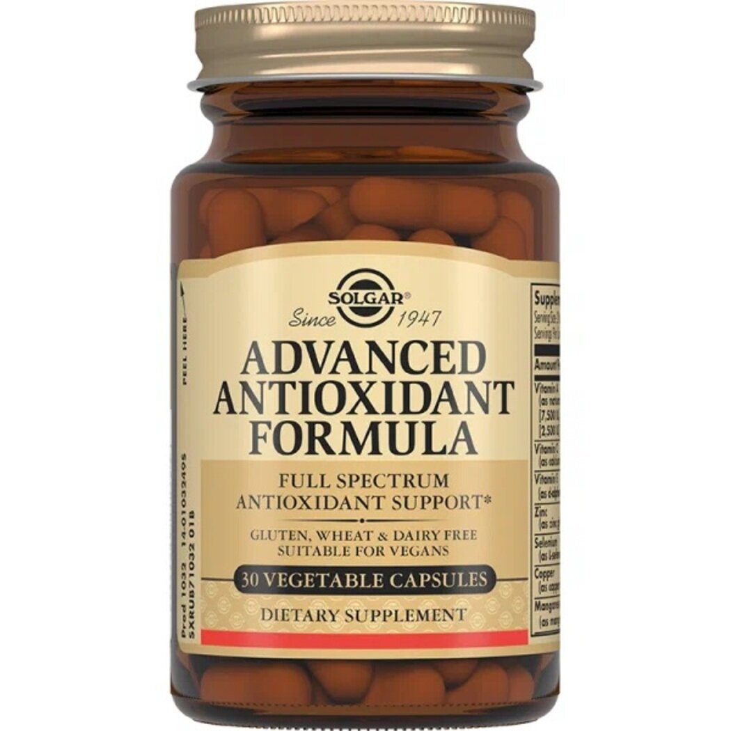 Солгар Антиоксидантная формула капсулы 870мг N30