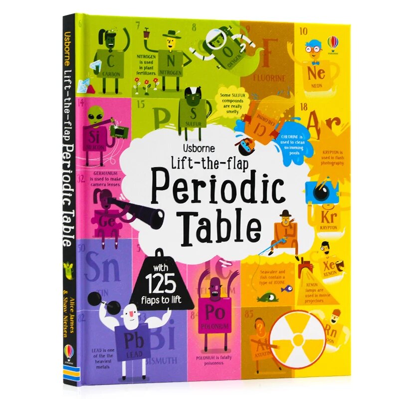 Usborne Lift the Flap Periodic Table книга