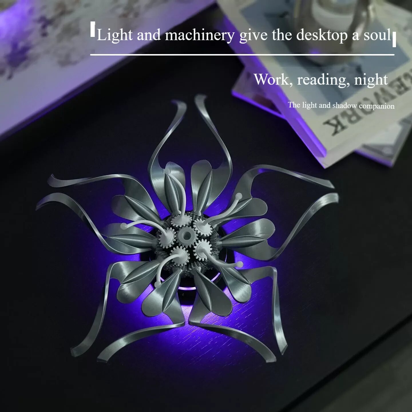 Настольный цифровой аудиоплеер SHIMANG Mechanical flower