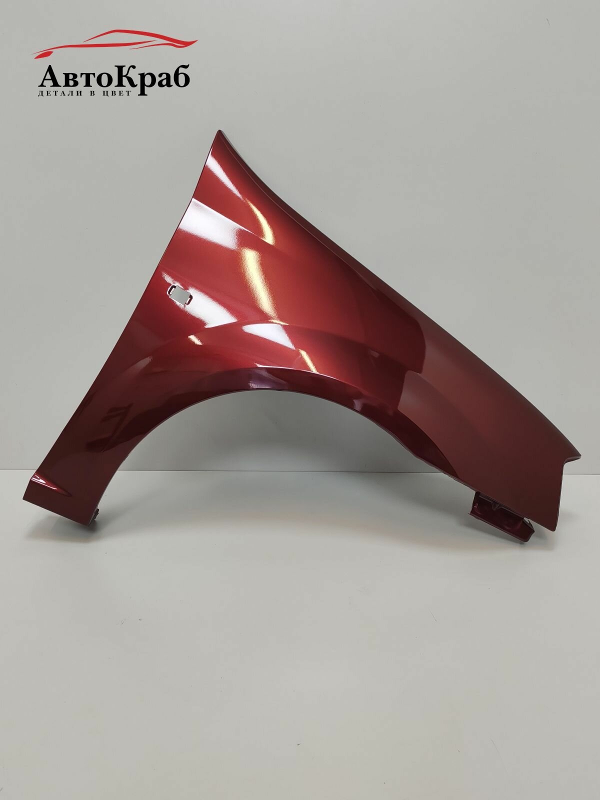 Крыло переднее правое металлическое в цвет для Лада Ларгус 2012 - 2021 г. 191 - венера