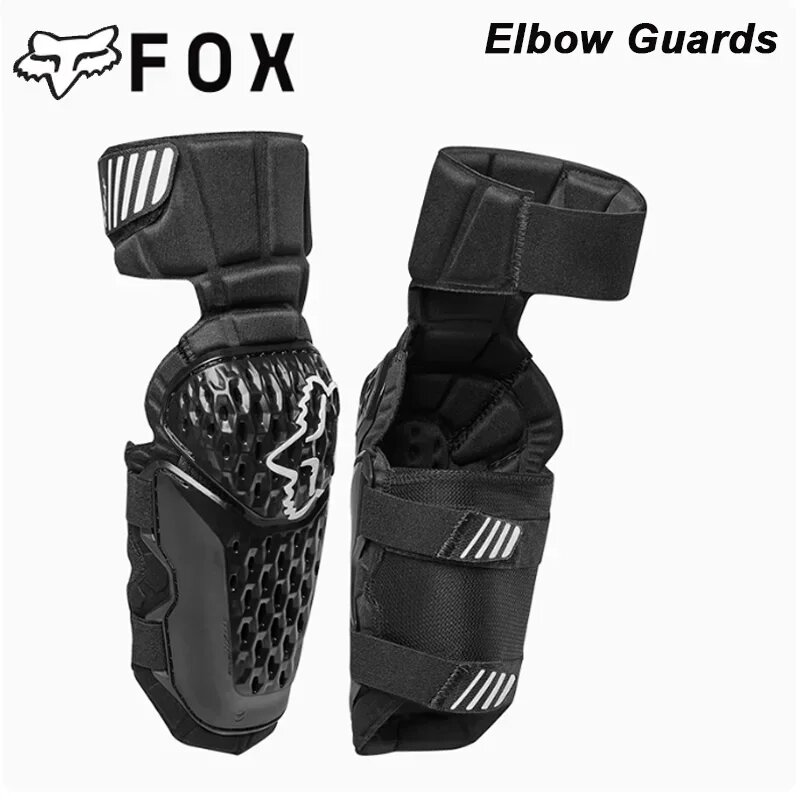 Наколенники FOX TITAN для мотокросса, молодежные, детские, для Черный, L, Back Elbow Guards