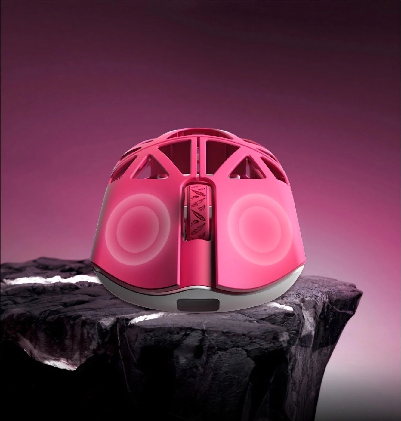 Игровая мышь беспроводная WLMOUSE Beast x pro Беспроводной Bluetooth, официальная оригинальная продукция, розовый цвет
