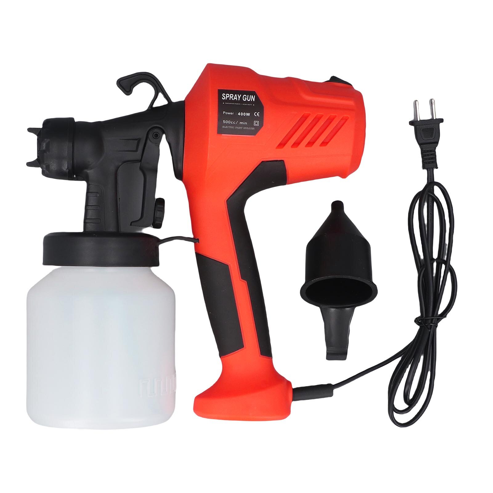 Электрический распылитель краски тонкий расщепление 3 узора регулируемые распылитель с распылительными пистолетами с распылением краски для поток для мебели