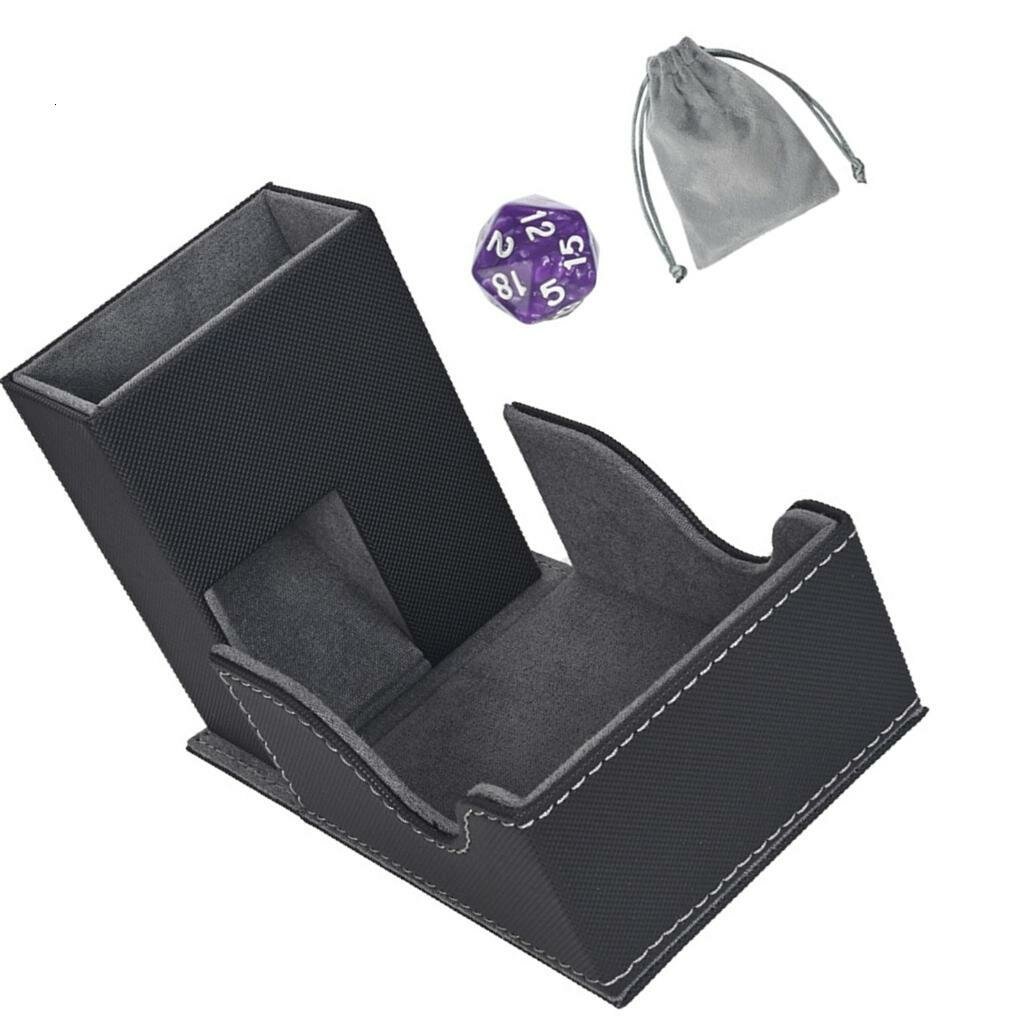 Башня для игровых кубиков Премиум-класса со съемным лотком и магнитной застежкой