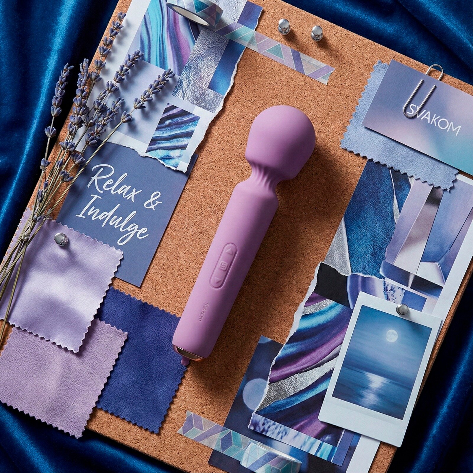 Вибромассажёр SVAKOM Mini Emma Neo, интерактивный, силиконовый, фиолетовый