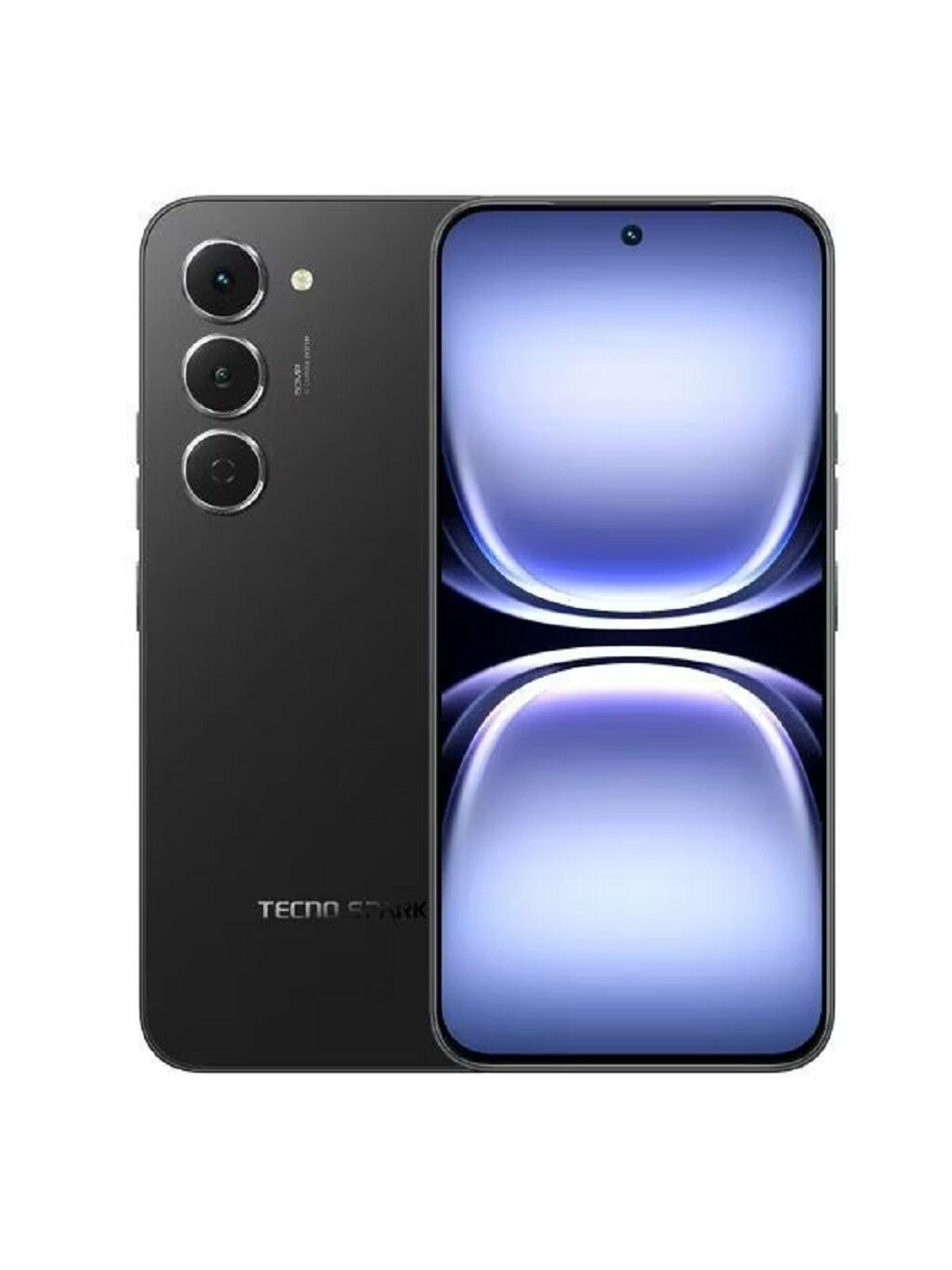 Смартфон Tecno Spark 40 Pro, черный, Android 15, AMOLED, 8ГБ/256ГБ