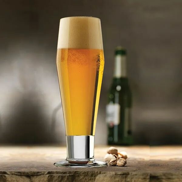 Бокал пивной "Footed" 450мл D-60/77, H-220мм (бокал для пива, пивная кружка)