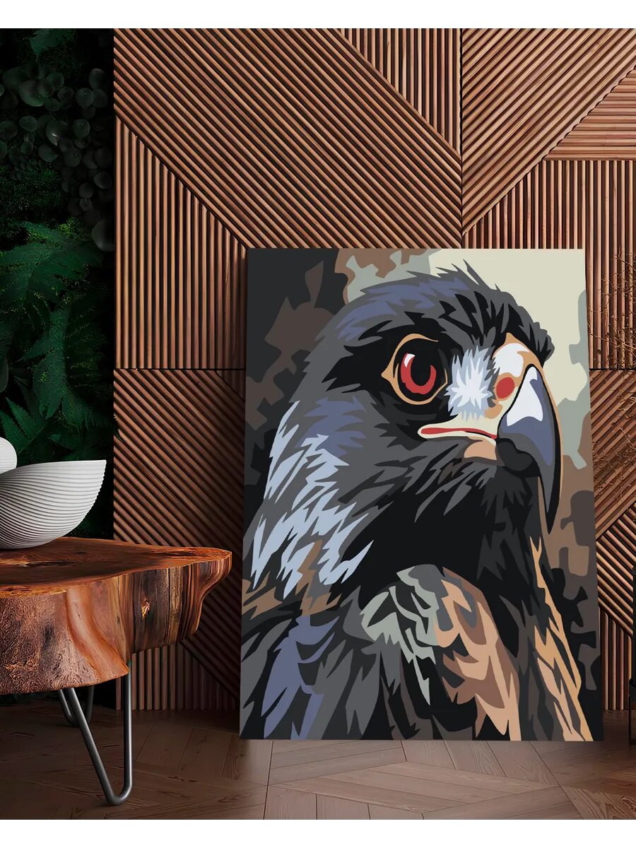 Картина по номерам Орел_Птица_АРТ