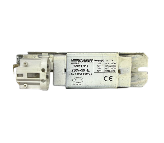Дроссель электромагнитный L7/9/11.311 для люминесцентных ламп SCHWABE HELLAS