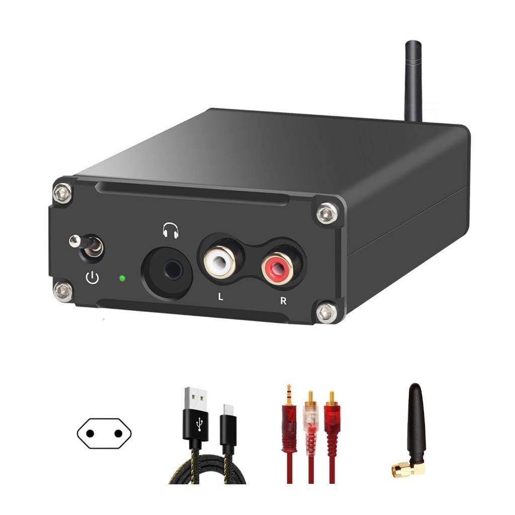 Студийный Bluetooth 5.4 ресивер с двойным выходом и оптимизацией питания 12В для чистого звука