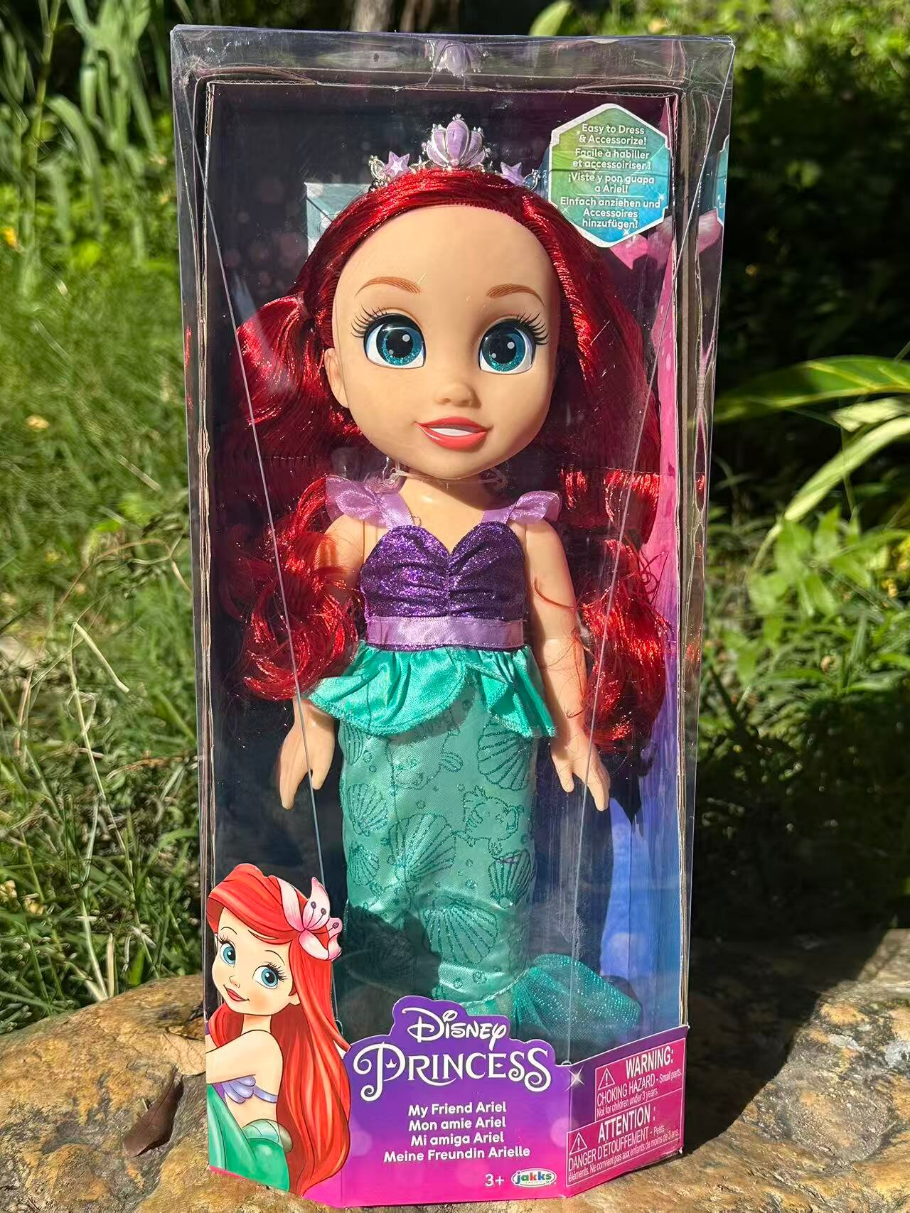 Disney Princess My Friend Flounder/Дисней коллекционные классическая кукла принцессы, кукла для девочки с аксессуарами