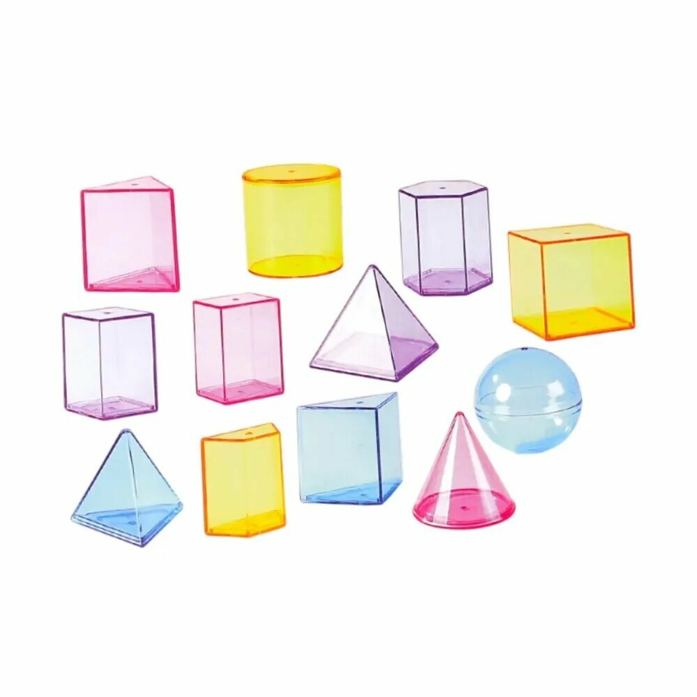 3D-фигуры Геометрические тела Pattern Blocks Solid мульти — фото 1