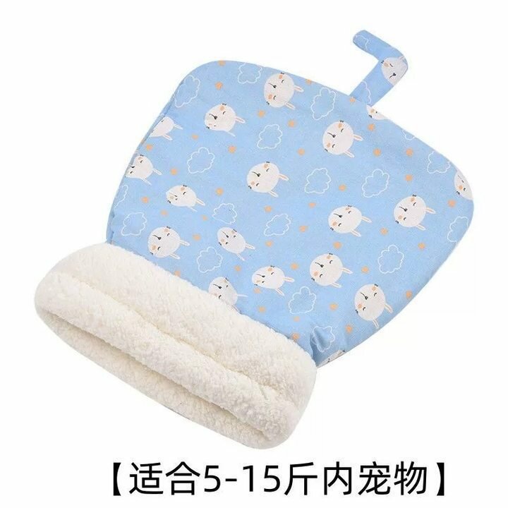 Зимний спальный мешок для кошек, универсальное гнездо для глубокого сна, утолщенное теплое полузакрытое туннельное