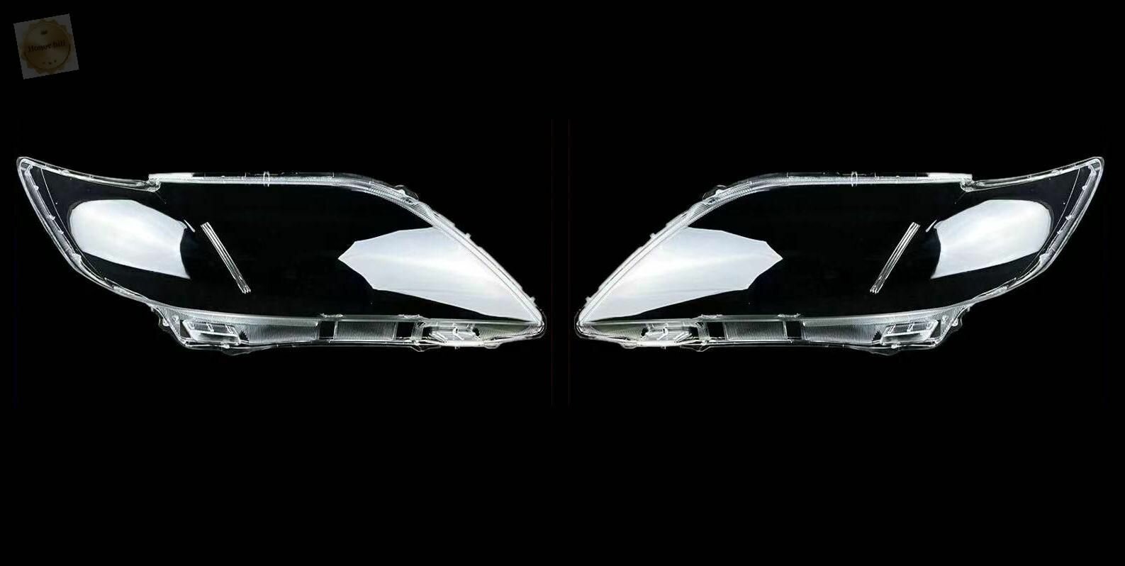 Стекла для фар Toyota Camry XV40 2006-2009 NYF (Комплект 2шт), стекла фар Камри 40 дорест