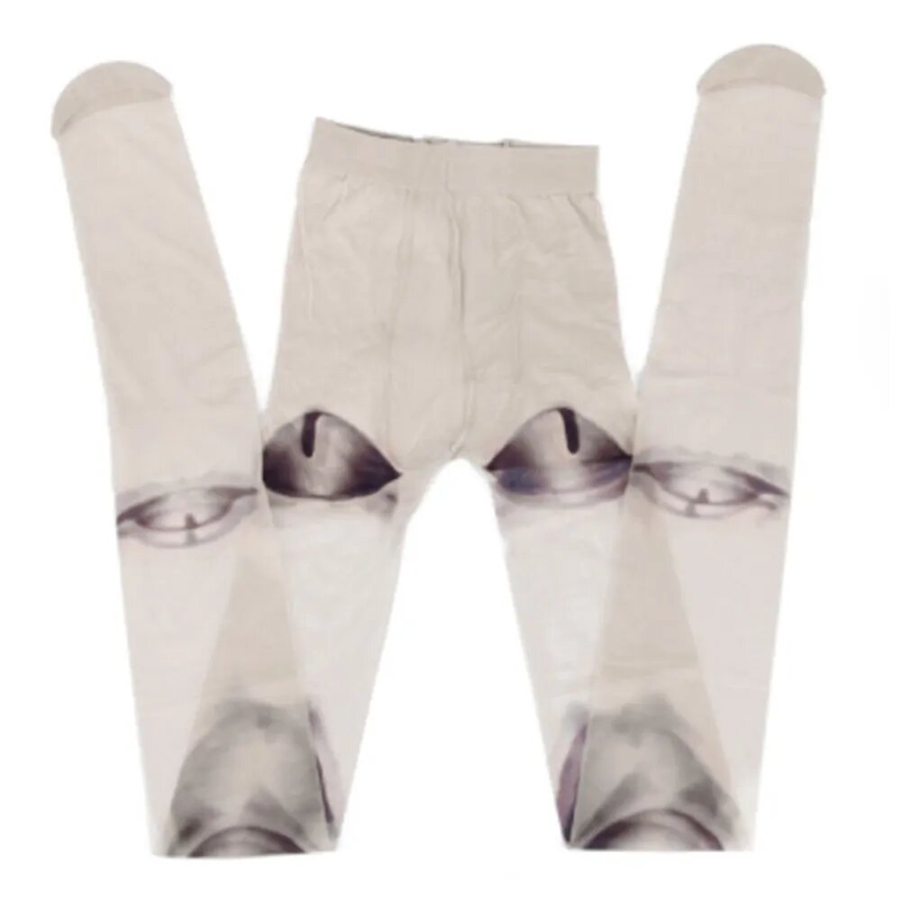 Чулки Женщины Harajuku новинка Лолита колготки японские готическом стиле аниме, шарнирные куклы татуировки для 3D печати косплей леггинсы колготки чулки чулочно-носочные изделия, 10 ден 1 пара