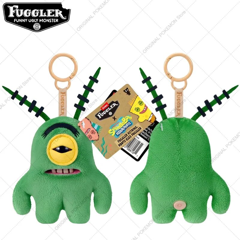Fuggler брелок-игрушка Зеленый Sheldon J Plankton