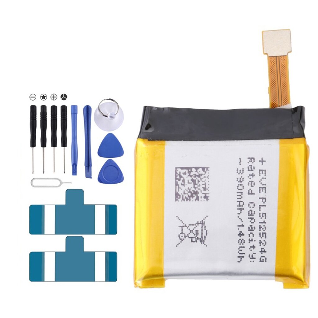 PL512524G 390mAh 1.48Wh универсальный аккумулятор для Verge Lite A1918