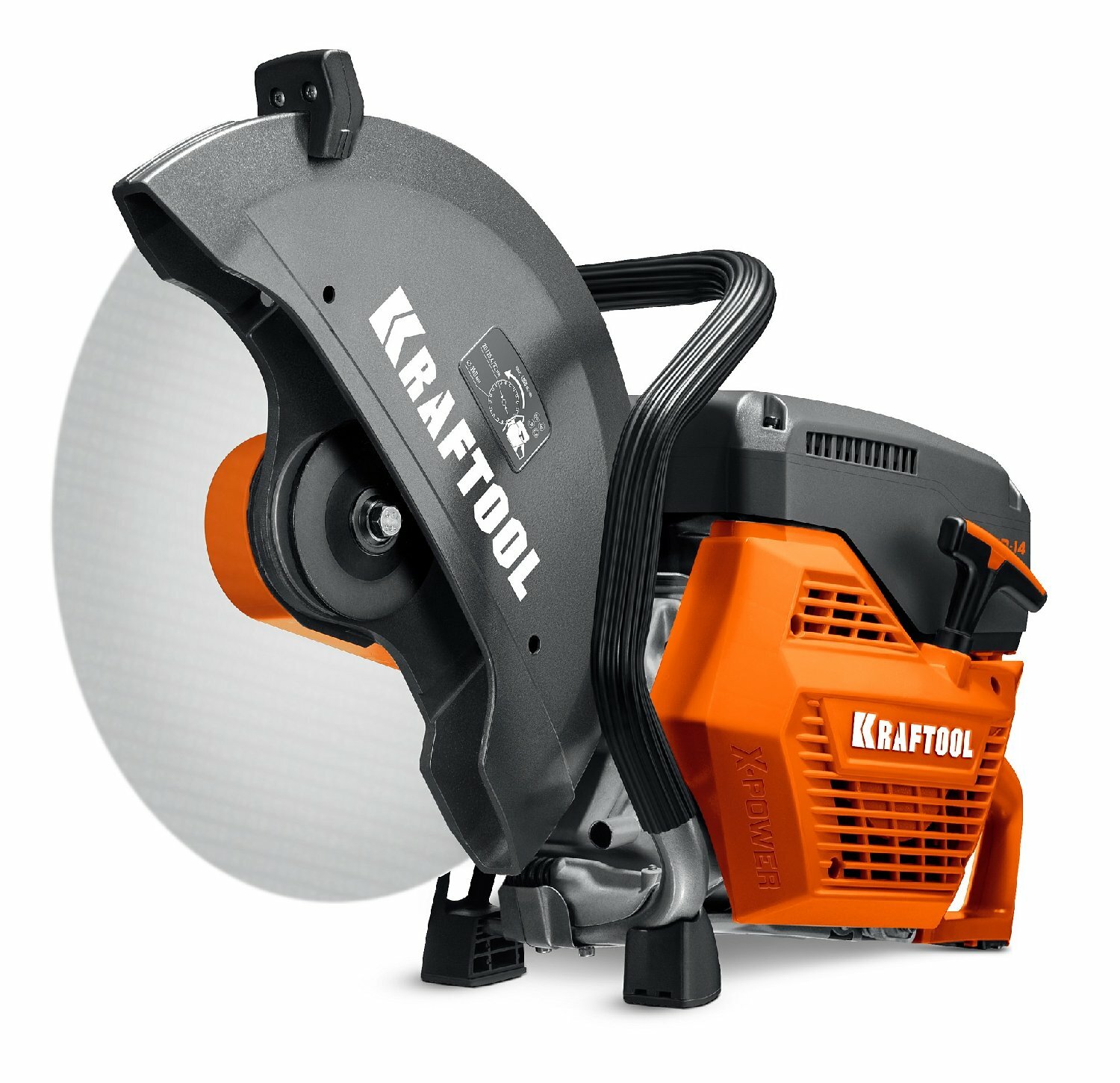Бензорез по металлу KRAFTOOL 3700 Вт 350 мм без диска